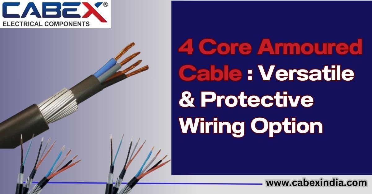 4 Core Armoured Cable: Versatile & Protective Wiring Option